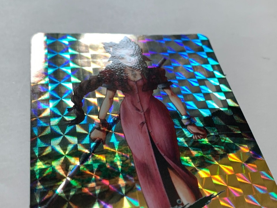 Aerith Gainsborough FINAL FANTASY VII FF7 SQUARE japanese card Japan ...
