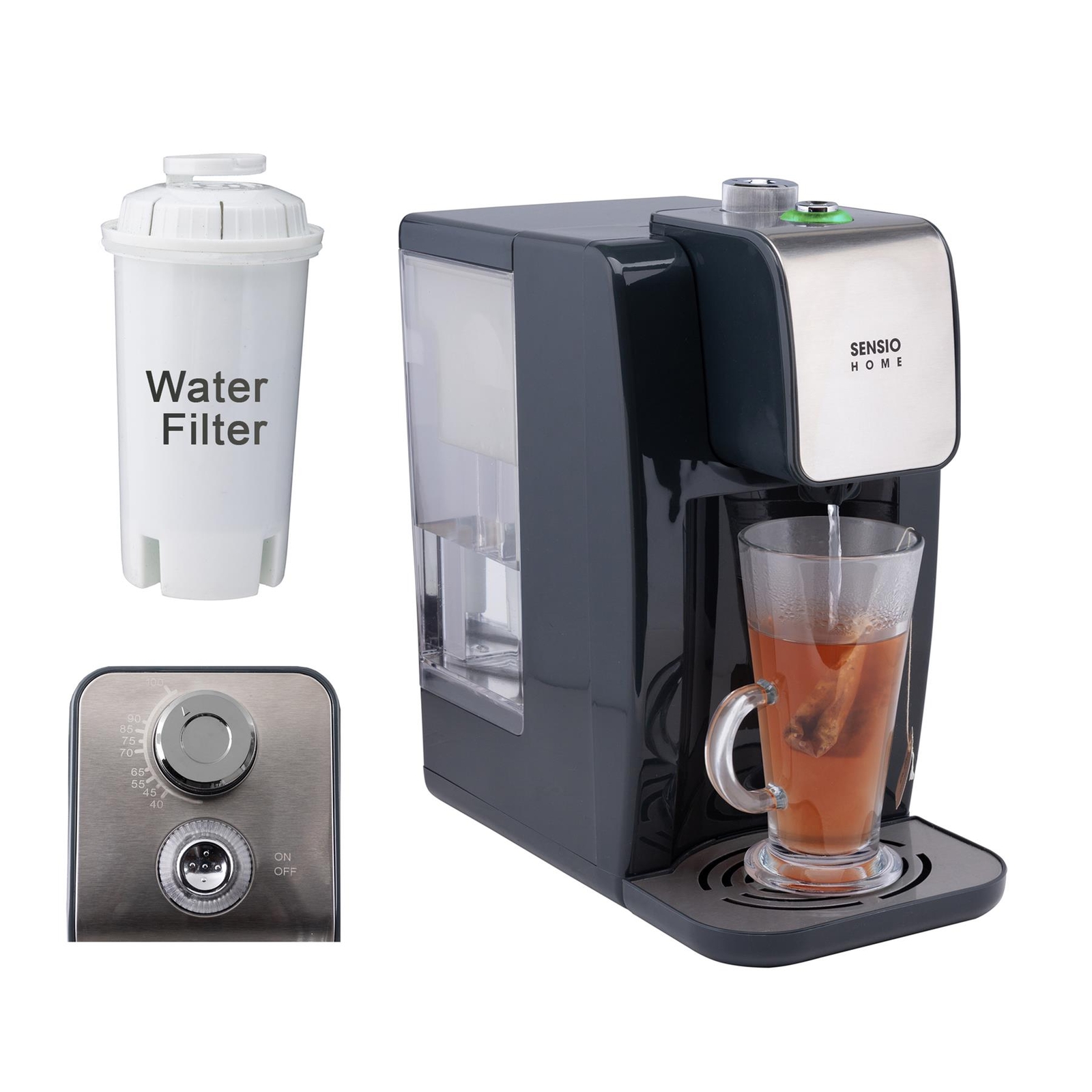 Sensio Home Instant Hot Water Dispenser with | Grelly UK