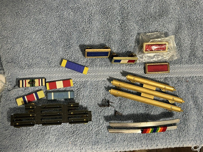 Army Ribbons and Devices & Presidential / Unit Citation & Ribbon Bars ...