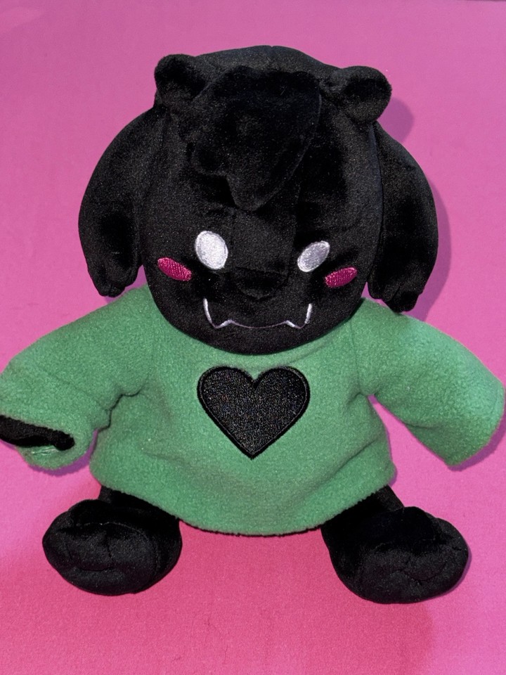 Deltarune Undertale Ralsei Plush Figure Removable Sweater Black Stuffed ...