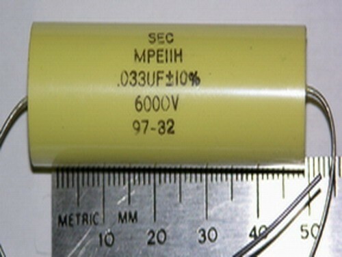 SEC Capacitor .1uf 10 3kvdc Model MPE11H for sale online | eBay