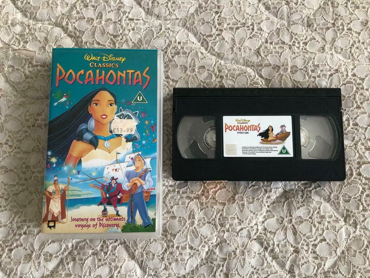 Opening Closing To Pocahontas (1995) 1996 VHS (UK) VHS Opening Closing To Pocahontas (1995) 1996 VHS (UK) VHS