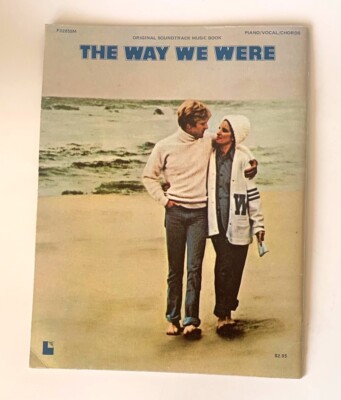 The Way We Were Original Soundtrack Music Book Piano Columbia Pictures ...