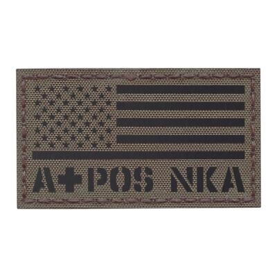 IR USA APOS a+ blood type ranger green infrared tactical NKA NKDA ...