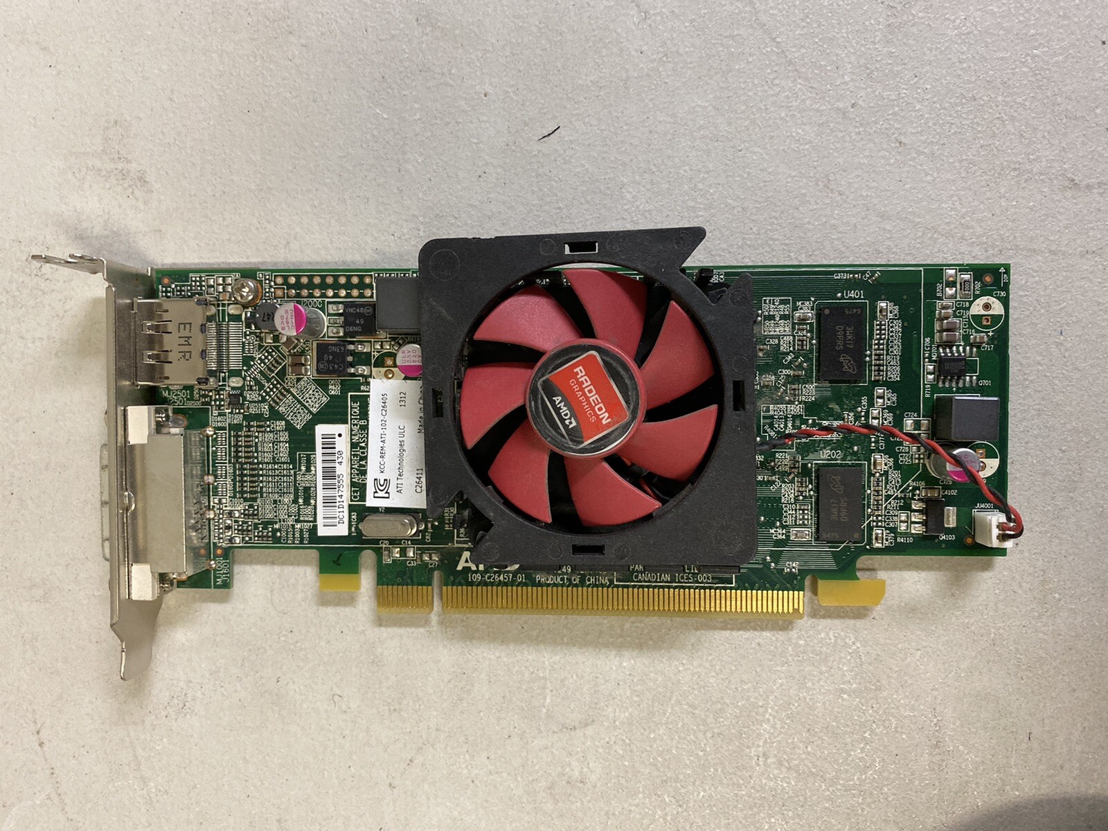 AMD Radeon V249 109-C26457-01 Ver. 4 PCIe Video Card DVI DisplayPort | eBay