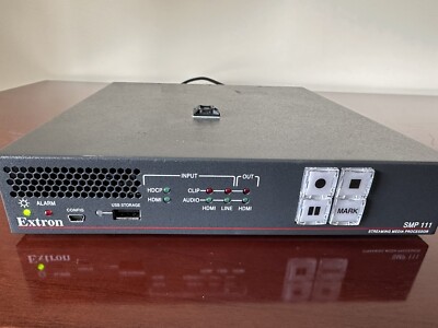Extron SMP 111 High Performance Recording and Streaming Media Processor ...