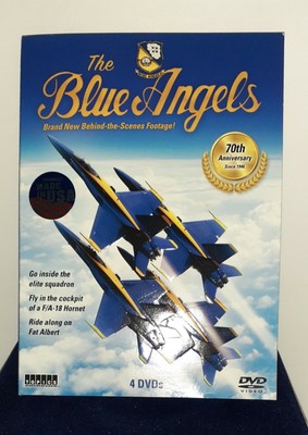 The BLUE ANGELS 4 DVD set 70TH ANNIVERSARY AVIATION AIRPLANE Pilot | eBay