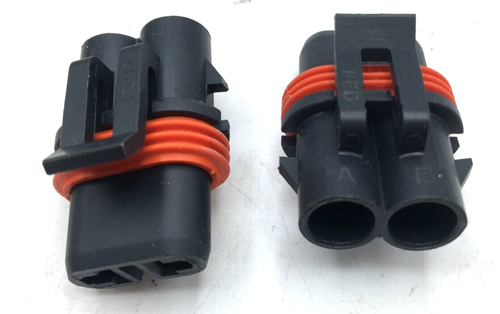 Aptiv Lot of 16 Metri-Pack 280 Ser, 6-Way, 2 Way Female Connector ...