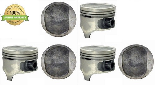(6) - AMC Jeep Wrangler Cherokee 242 4.0L L6 Enginetech Pistons 1987 ...