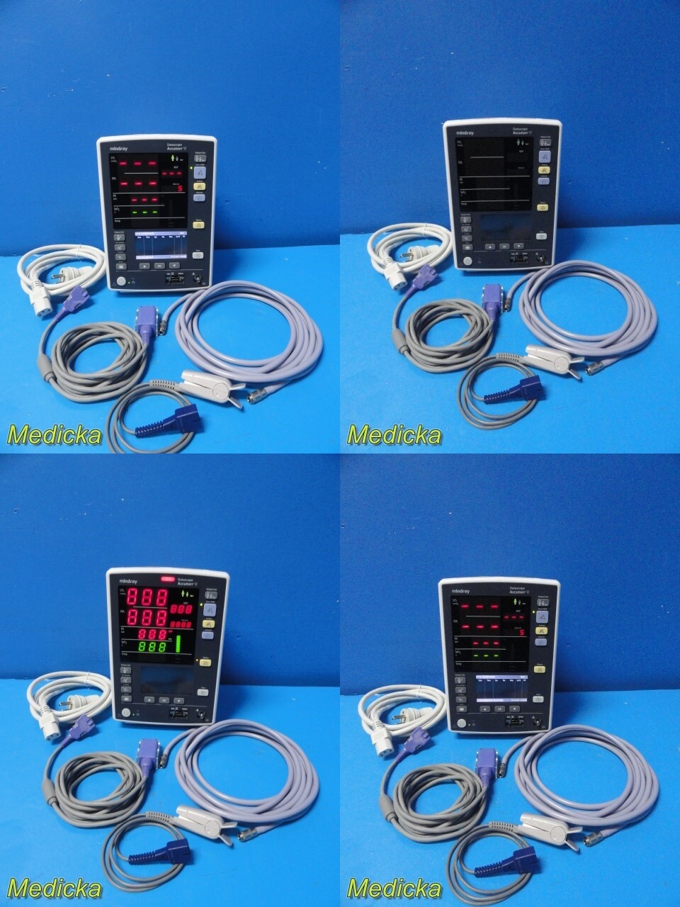 Mindray DataScope Accutorr V Patient Monitor Sp02 NIBP for sale online ...