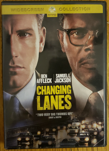 Changing Lanes (DVD, 2002) Ben Affleck, Samuel L. Jackson, Syndey ...