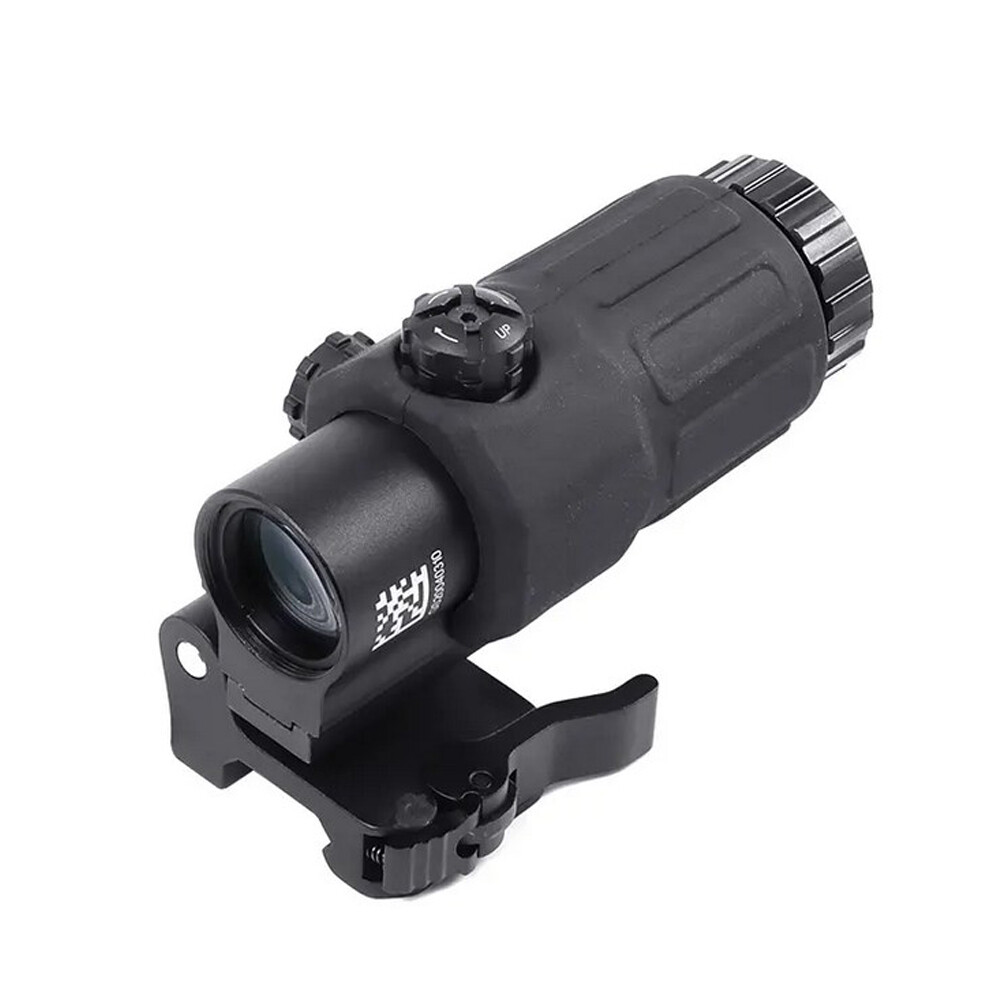 Tactical G33 3X Magnifier Sight Scope Clone with Quick Detach 20mm Rail ...