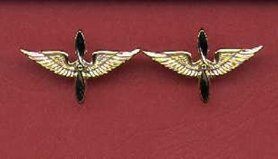 Army Air Corps set of badges AAC showing wings and propeller | eBay