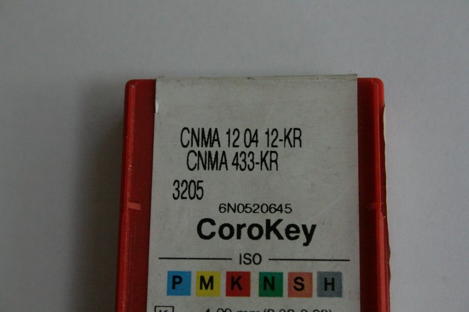 Sandvik Carbide Inserts - CNMA 120412-KR ( 3205 ) | eBay