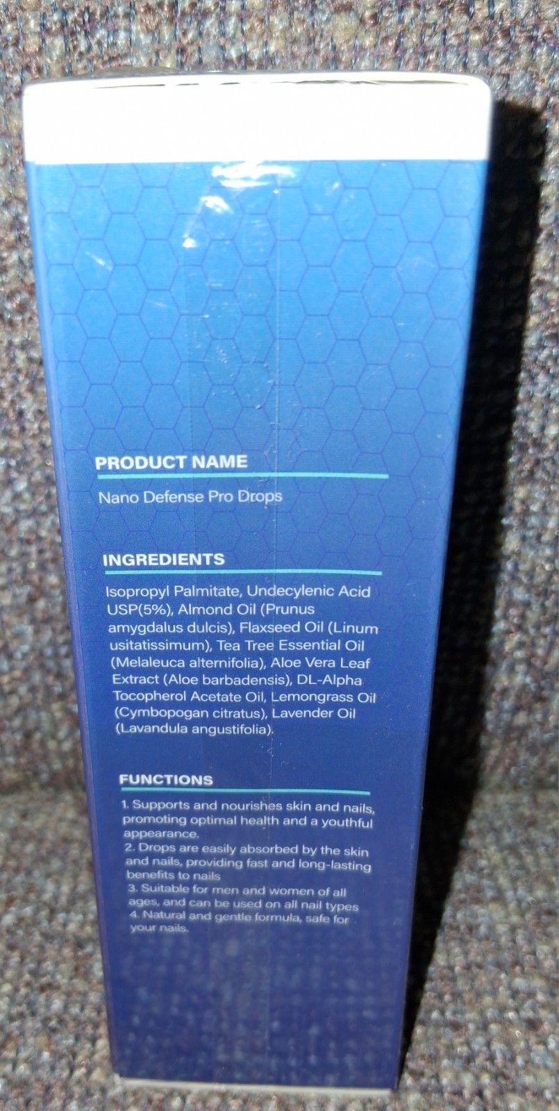 (5 Pack) Nano Defense Pro Drops - NanoDefense Liquid Foot Microbiome ...