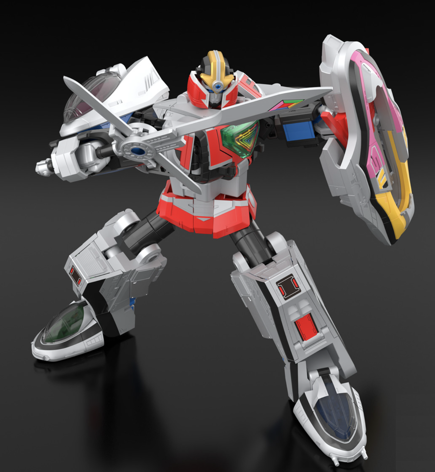SMP 3D Formation Time Robo Time Force Megazord plastic model kit Bandai ...