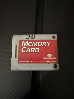 Performance Memory Card For Nintendo 64 Untested | eBay