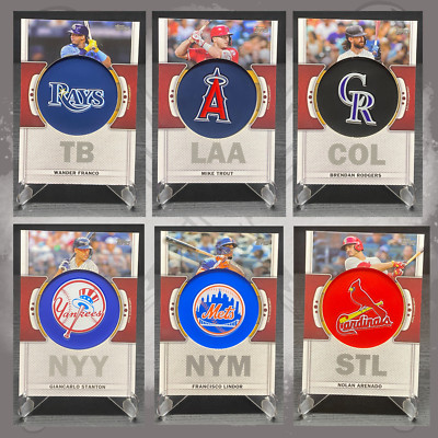 2023 Topps Series 1 - Logo Patch Relics - You Pick! | eBay