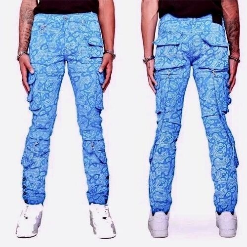 Valabasas Jeans Adult 29 Cargo Straps Edgy Streetwear Lyra Valabasas Jeans Adult 29 Cargo Straps Edgy Streetwear Lyra