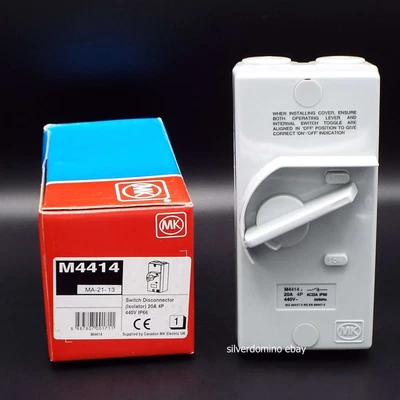 MK M4414 Commando Safety Switch Disconnector | Grelly UK