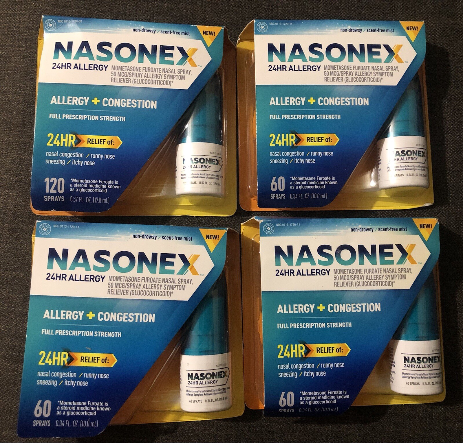 Nasonex Bundle Of 4 Boxes | eBay
