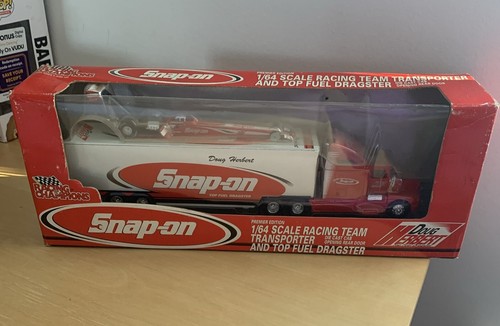 NIB Snap On Tools 1/64 Scale Doug Herbert Top Fuel Dragster W ...