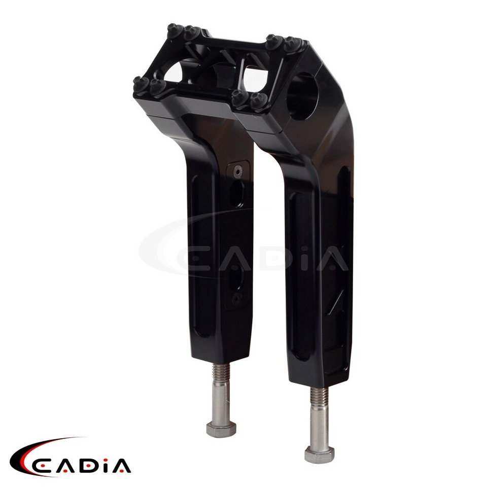 1" 1-1/8" 1-1/4" 1-1/2" Handlebar & Pullback Risers Kit For Harley ...