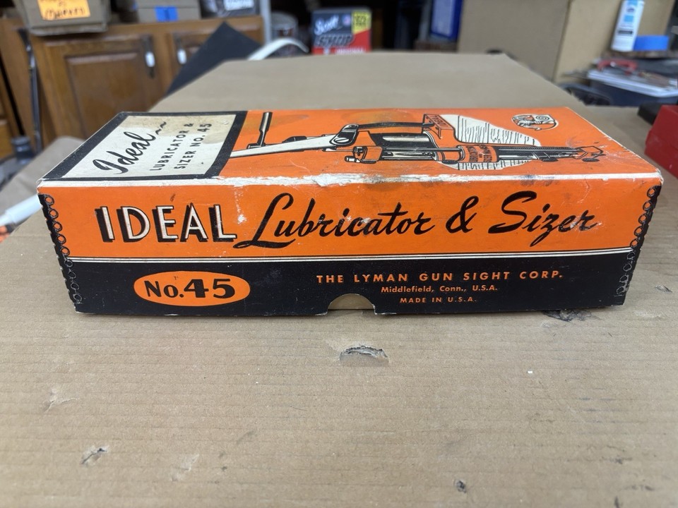 Vintage Lyman 45 Reloading Bullet Lubricator Sizer Press Excellent ...