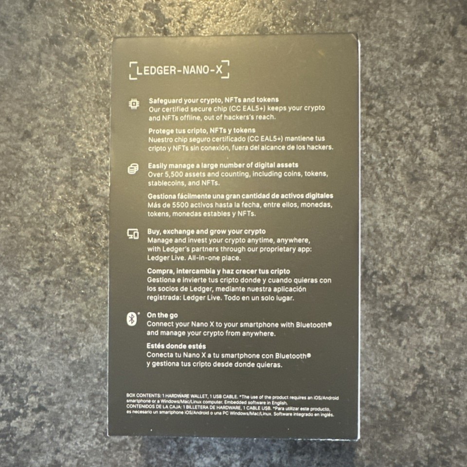 Ledger Nano X Cryptocurrency | eBay