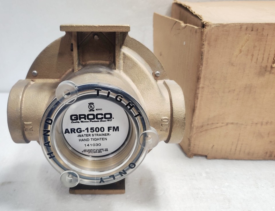 Groco ARG-1500 FM Water Strainer 141030 | eBay