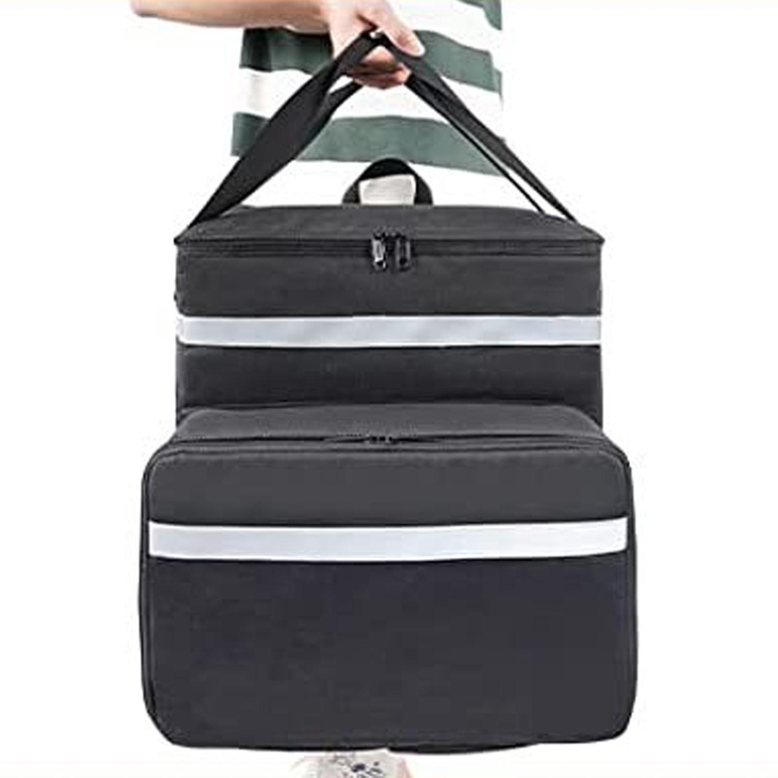 Hot Food Large Delivery Bag, Insulated, Water Tear Resistant Backpack ...