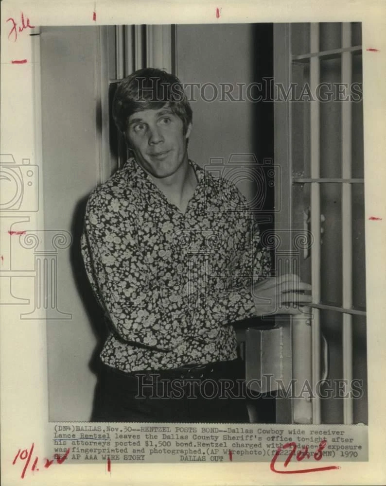 Lance Rentzel Indecent Exposure