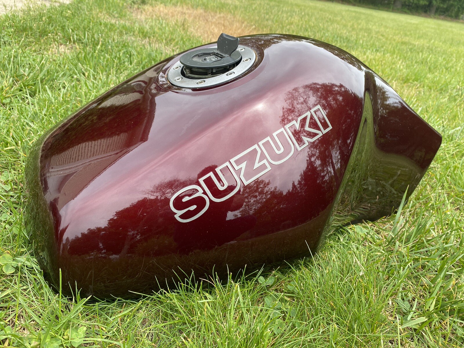 1990-1993 Suzuki VX 800 Take Off Gas Tank Maroon Red | eBay