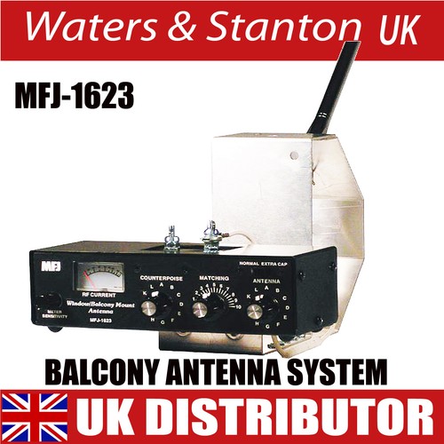 MFJ-1623 Balcony Antenna with Tuner and Mount | eBay