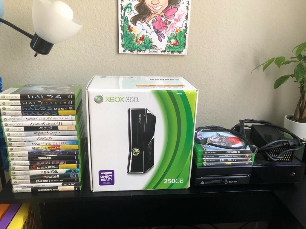 Xbox 360 Slim 250gb Unboxing