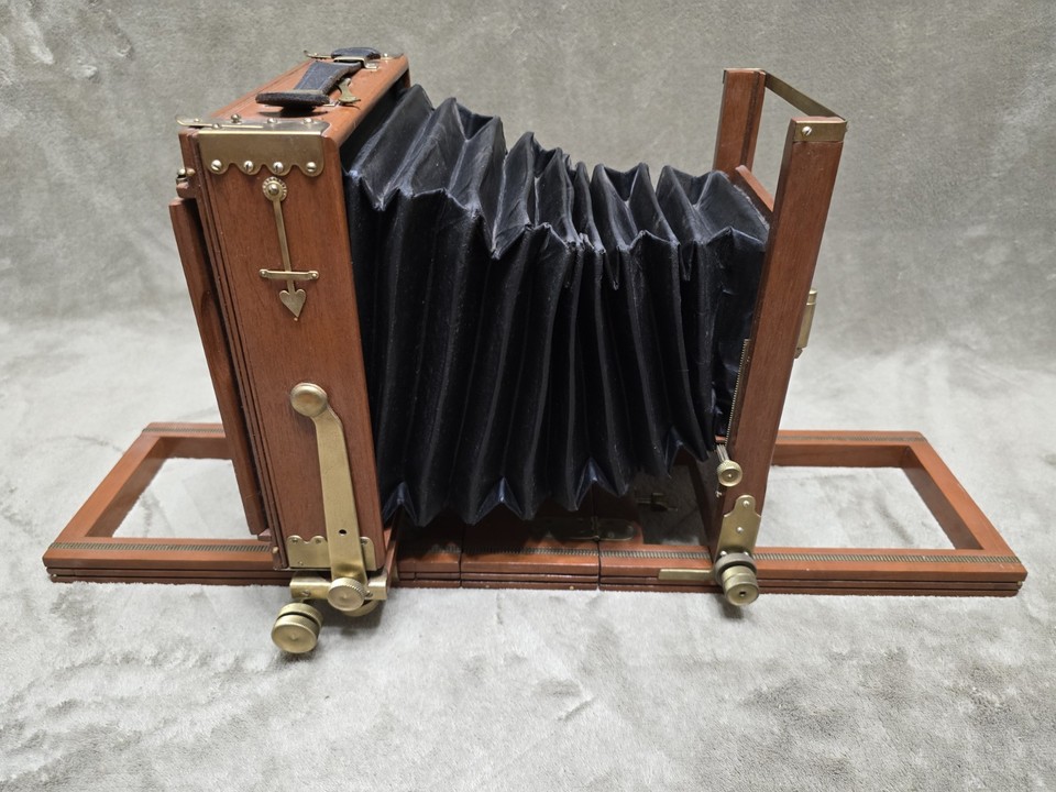 5x7 Wood Camera, Rochester Optical Co EMPIRE STATE, Brass Kodak Lens | eBay