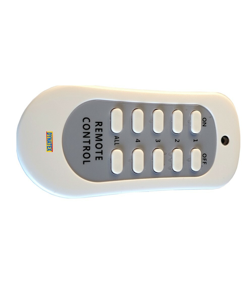 3 Wireless Remote Control Sockets Electrical 3 Pin Plug 4 Programmable ...