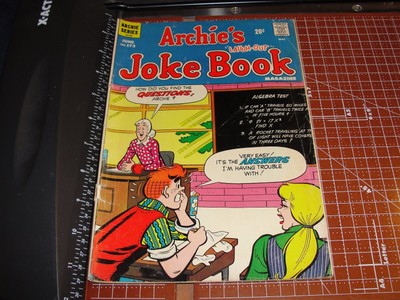 ARCHIE'S JOKE BOOK #173 Archie Comics JUNE 1972 MISS GRUNDY Algebra ...