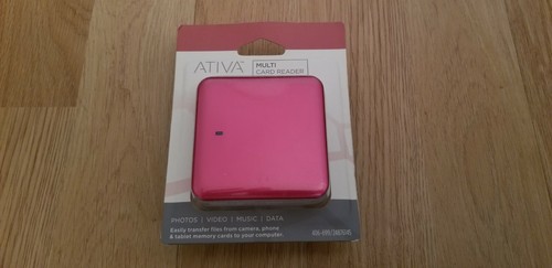 Ativa Multi Card Reader New Sealed USB Transfers Photos, Music, Data ...