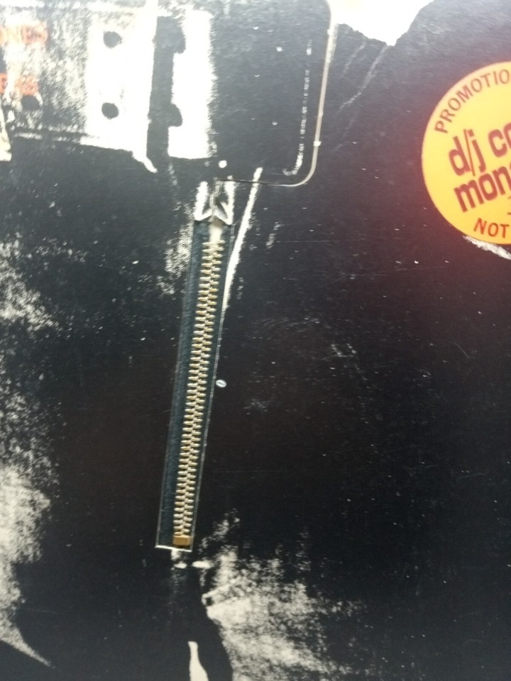 The Rolling Stones Sticky Fingers ORIGINAL MONO PROMO Zipper Cover ...