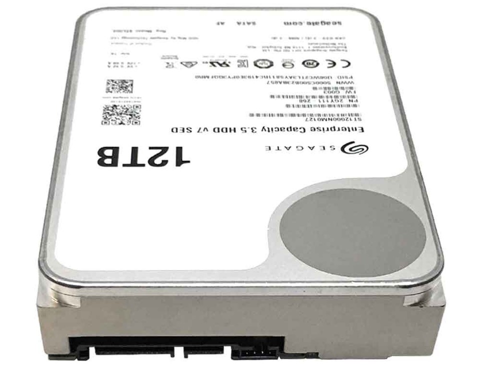 Seagate ST12000NM0127 12TB 256MB 7200RPM 3.5" SATA 6.0Gb/s Enterprise ...