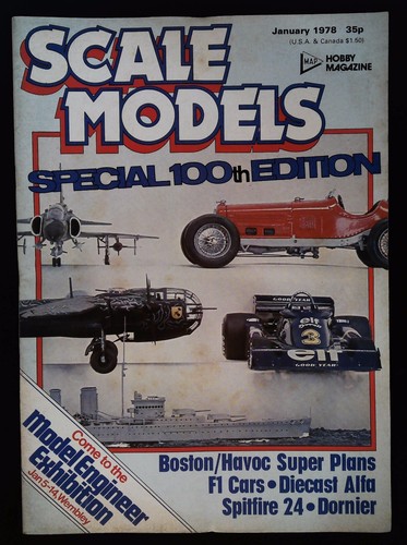 Scale Models Magazine January 1978 mbox2144 F1 Cars | eBay