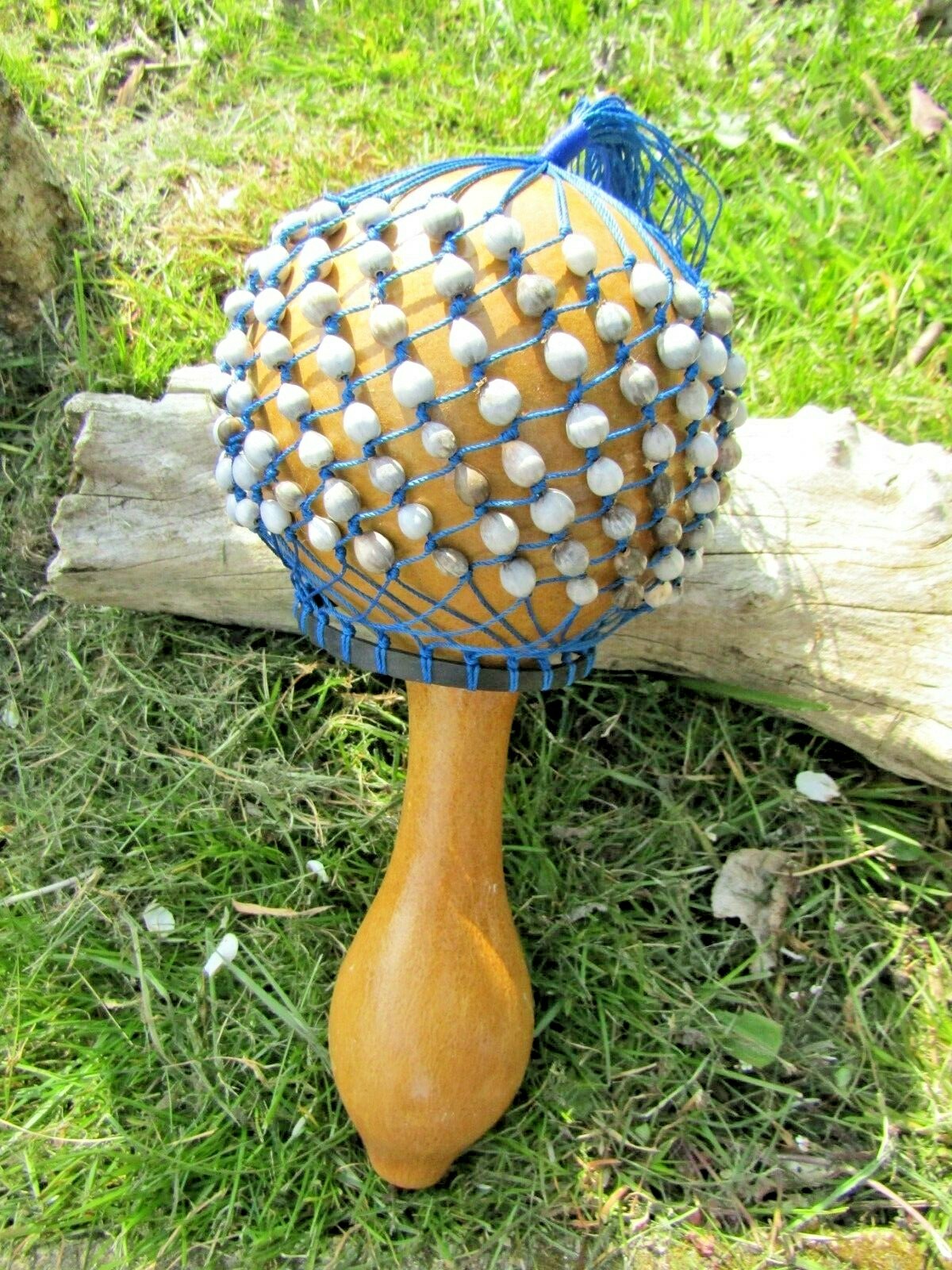 Hand Made Ghana Shekere Calabash Gourd Hand Percussion Shaker Musical ...