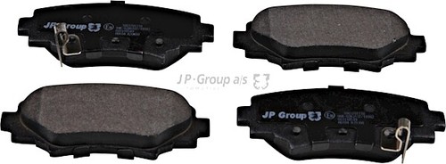 Disc Brake Pad Set Rear For MAZDA 3 Saloon 13- B4Y02648ZA | eBay