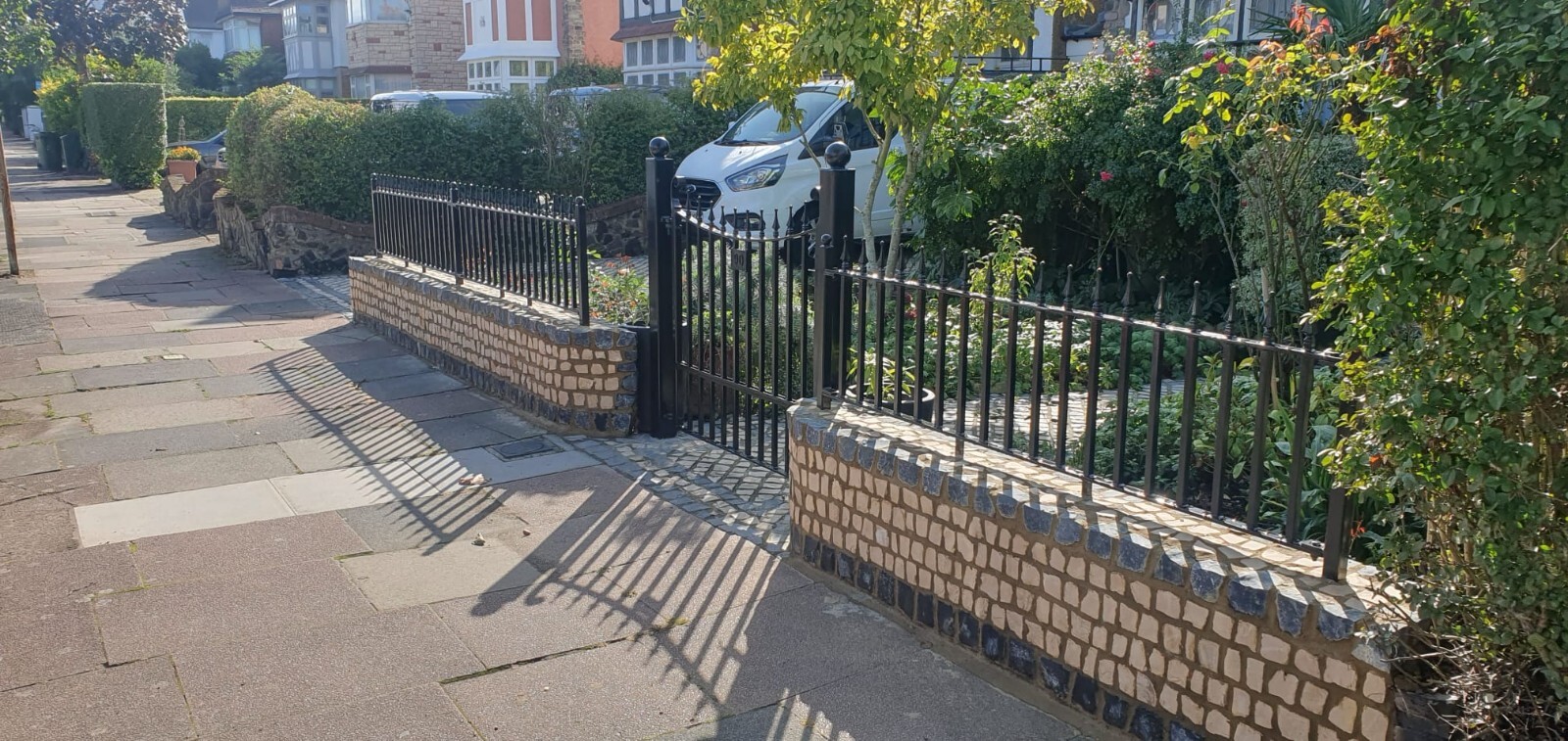 Wrought Iron Railings Fencing Gate Estate Driveway Ornate Heavy Duty ...