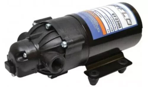 Everflo EF2200 12V Diaphragm Pump Electric Water Fluid Transfer 4.8 Bar ...