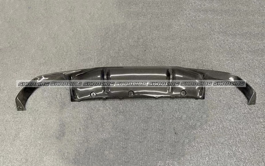 Carbon Fiber Rear Bumper Lip Diffuser For 2019-2021 BMW 8 Series M8 ...