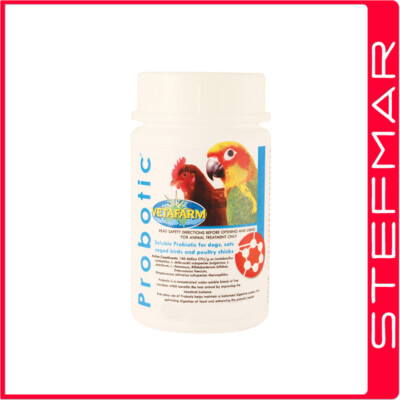 Vetafarm Probotic 90G Soluble Probiotic For Dogs Cats Birds Poultry ...