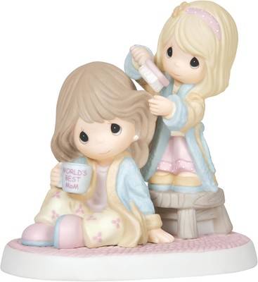 Precious Moments Cherish Our Time Together- Handcrafted Bisque ...