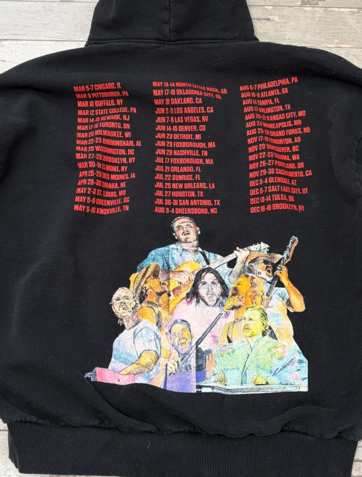 Zach Bryan 2024 Quittin Time Tour Hoodie MEDIUM Band Merch Genuine ...